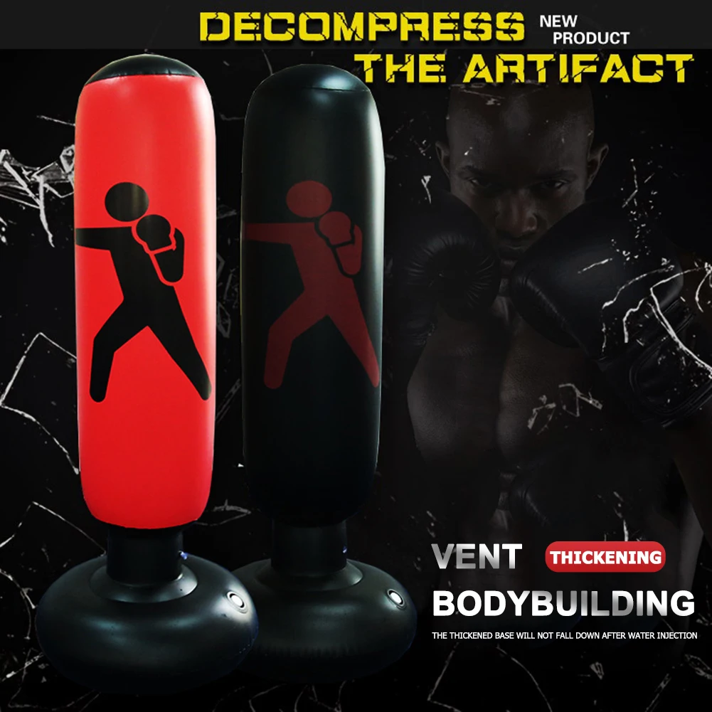 160CM-Inflatable-Punching-Bag-for-Kids-and-Adults-High-Boxing-Blow-Up ...