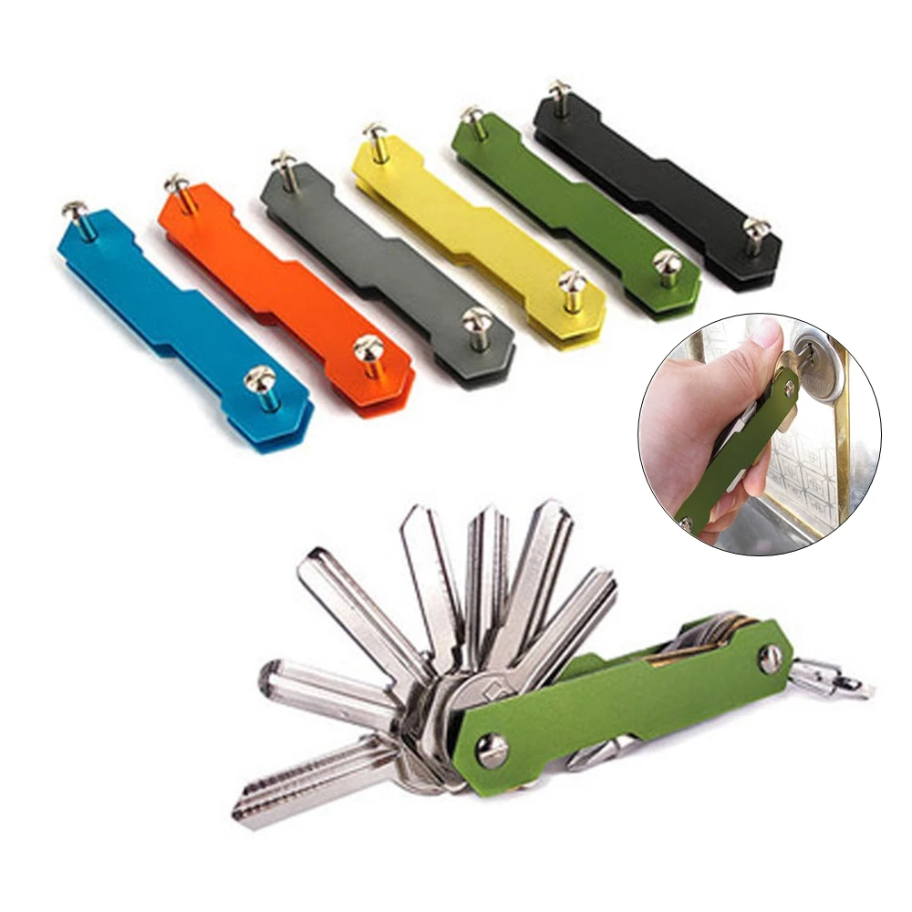 Multi-function-Smart-Key-Organizer-Holder-Pouch-Bag-Keychain-Keyring ...