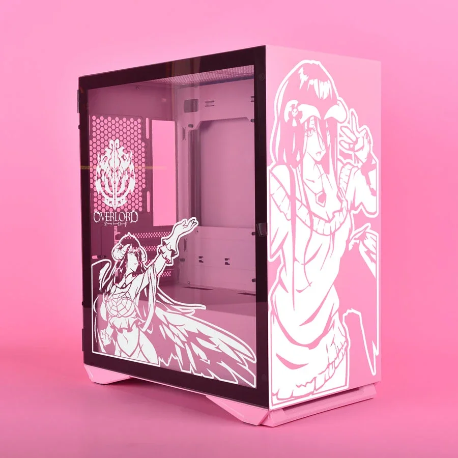 Overlord-Albedo-Anime-Stickers-for-PC-Case-Cartoon-Deocr-Decals-for-ATX ...