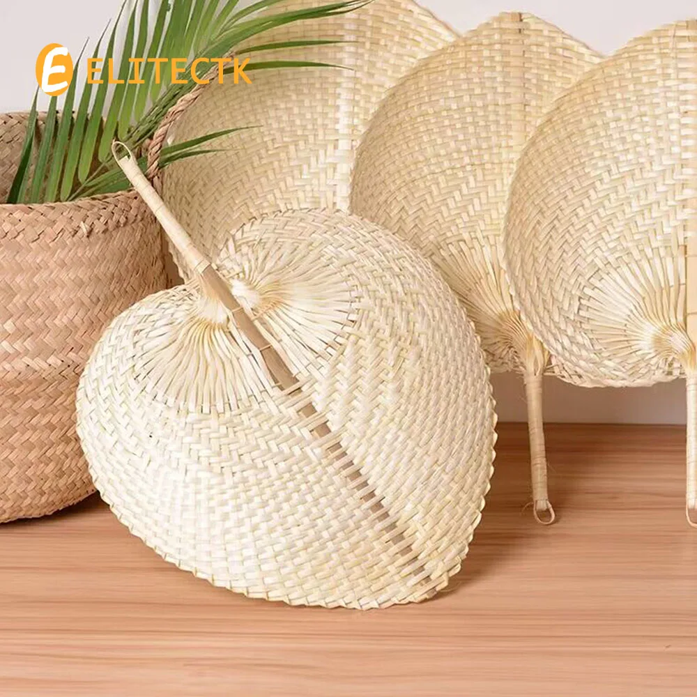 50-12PCS-Bamboo-Raffia-Hand-Fans-Wedding-Raffia-Fans-for-Guest-Hand ...