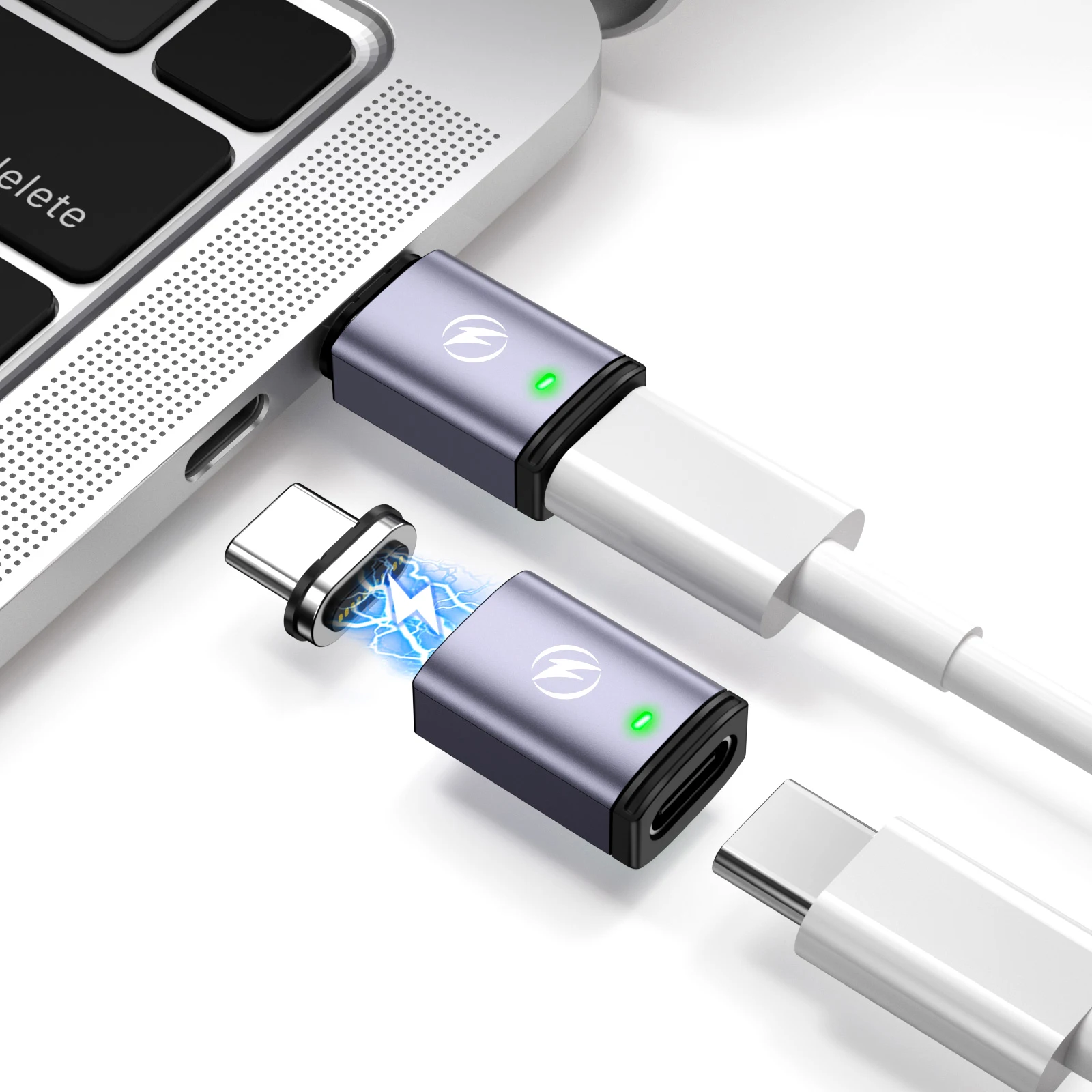 USB-Type-C-100W-Magnetic-Adapter-for-Macbook-Pro-Air-M1-Laptop-Fast ...