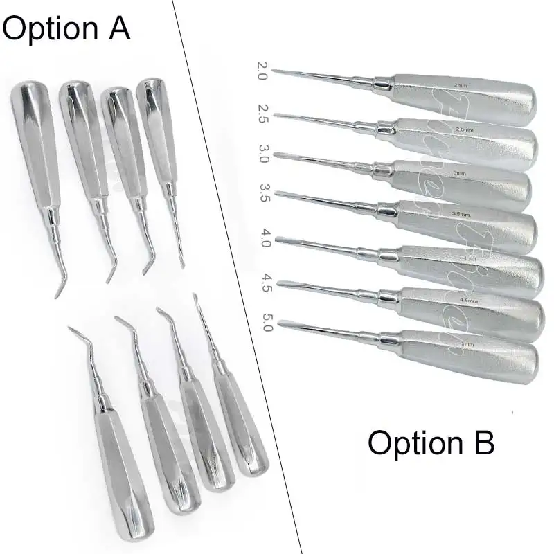 Dental-Elevators-Stainless-Steel-Straight-Curved-Dental-Lift-Teeth-Extraction-Tools-Root ...