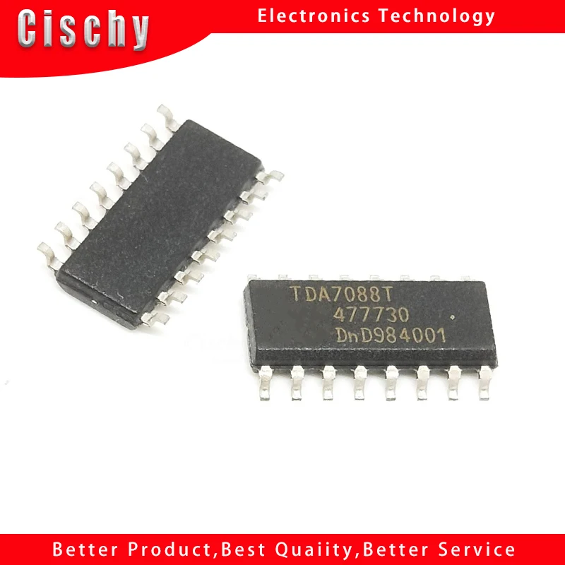 5 peças/lote TDA7021T SOP 16 TDA7021 SOP16 7021T SOP TDA7021T TDA7088T ...