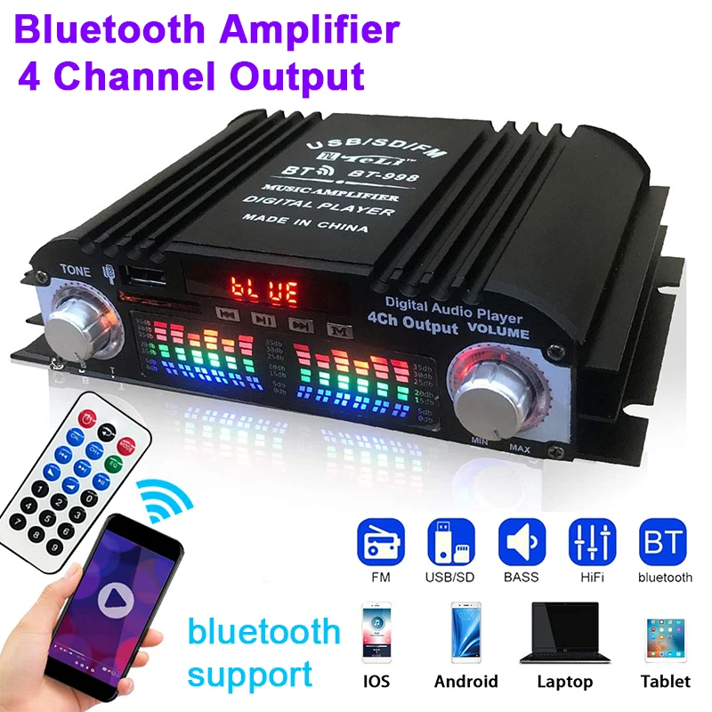 12V-4-Channel-Bluetooth-Car-Amplifier-Subwoofer-Audio-Amplifier-Stereo ...
