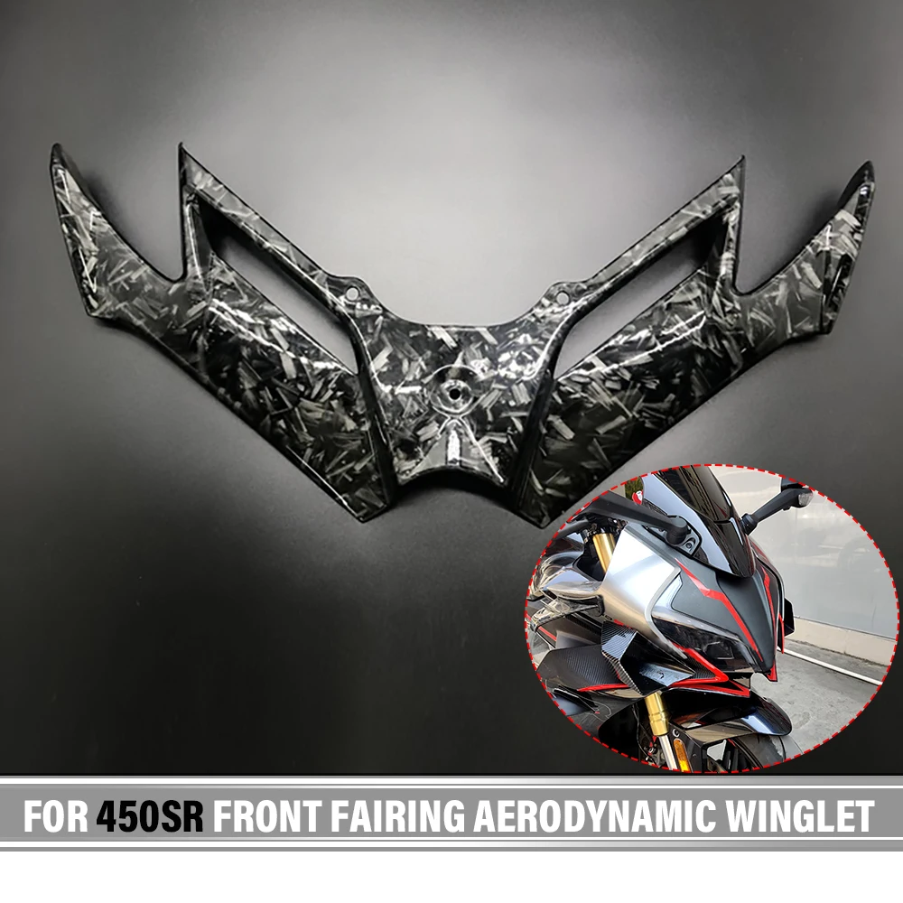 For 450SR Motorcycle Front Fairing Aerodynamic Winglet ABS Lower Cover ...
