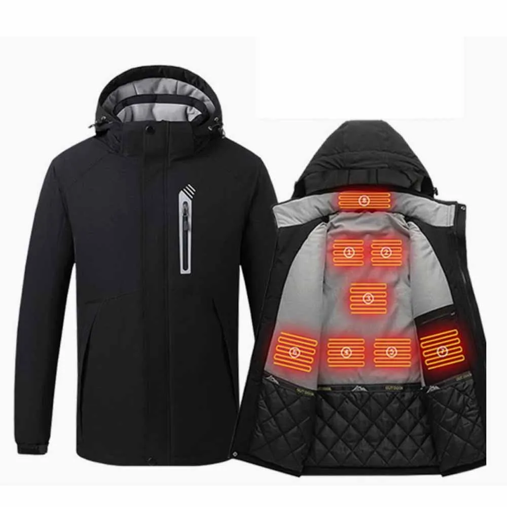 Jacket Usb Heated Men | Clothes Heated Jacket | Warm Clothes Men Usb ...