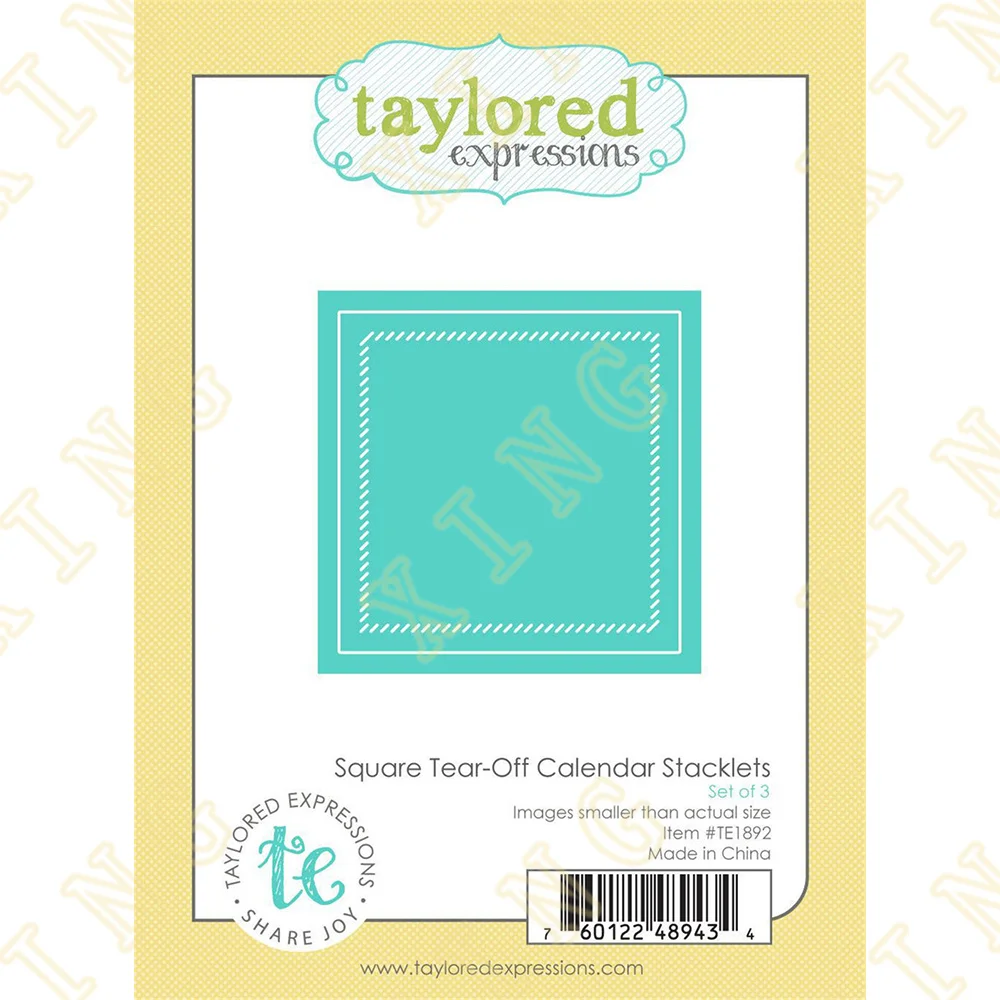 Square-Tear-Off-Calendar-Stacklets-Metal-Craft-Cutting-Dies-DIY ...