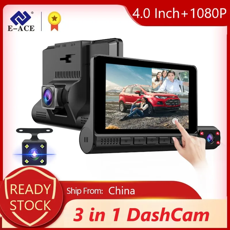 E-ACE-B41P-car-dvr-Dash-Cam-Video-Recorder-4-0-Inch-Touch-screen-HD ...