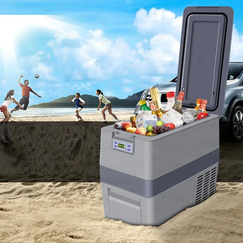 Smart-Car-Fridge-Cooler-Portable-Design-Mini-Refrigerator-Freezer-For ...