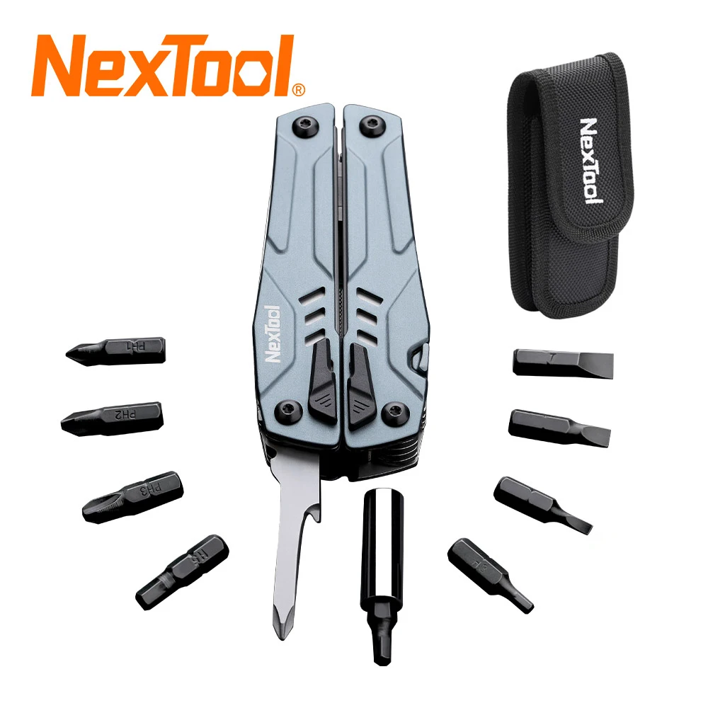 NexTool-14-in-1-Pocket-Knife-Multi-Tool-Pliers-Screwdrivers-Folding-EDC ...