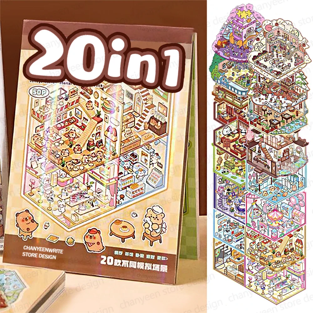 Los mejores stickers de paisajes para imprimir que mi hija no quiere ...
