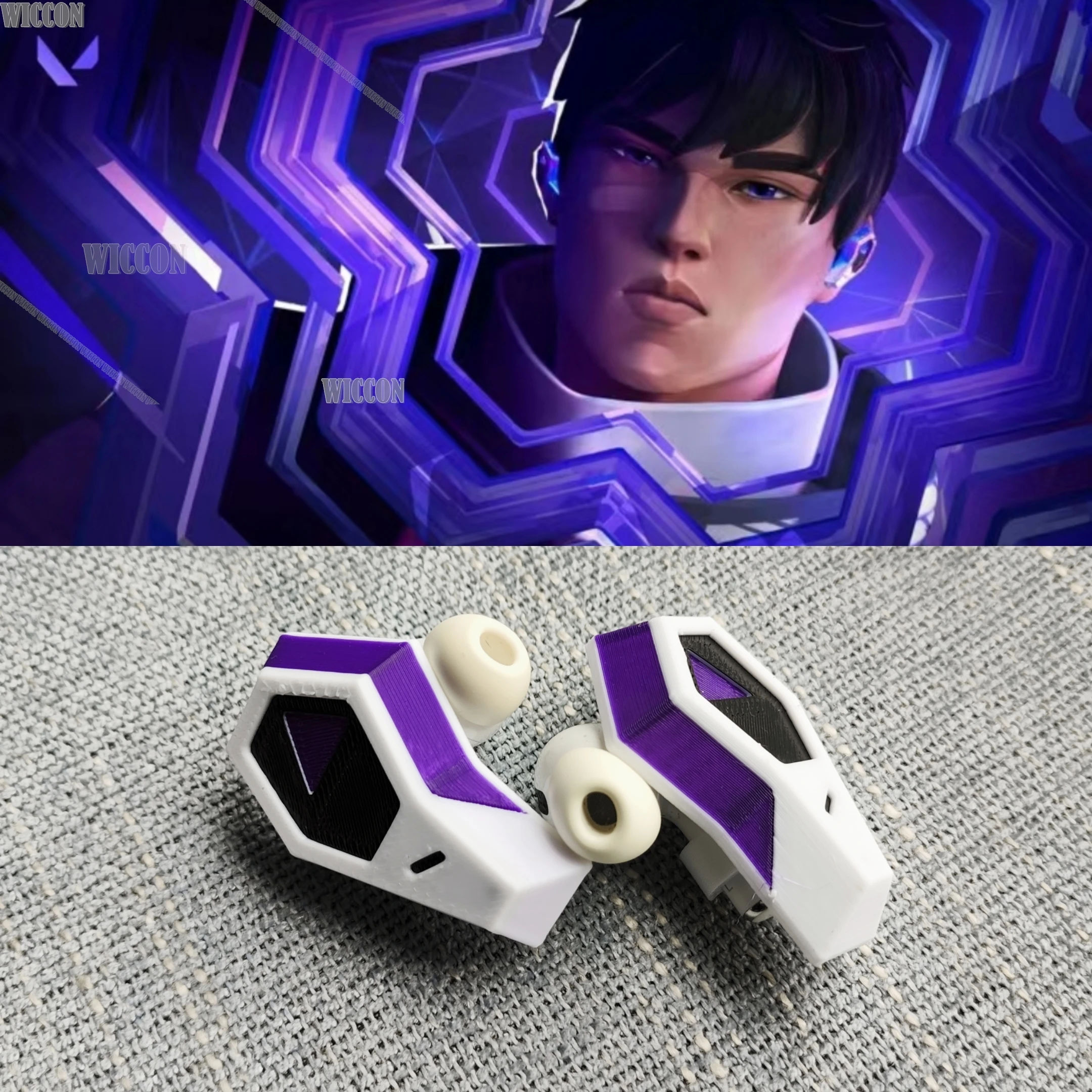 Valorant Iso Gekko Gaming Headset Cosplay Accessory Anime Game ...