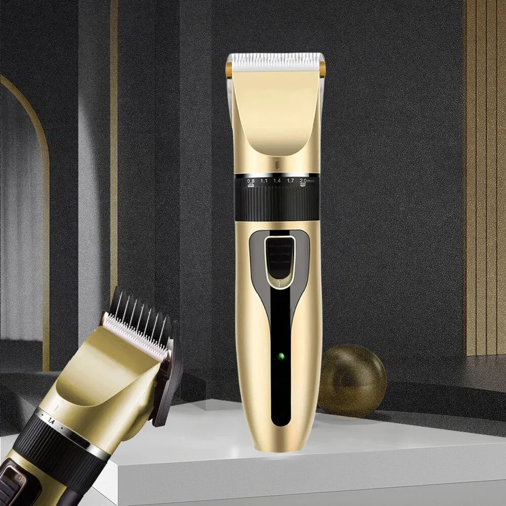 Professional-Hair-Clipper-Men-s-Barber-Beard-Trimmer-Rechargeable-Hair ...