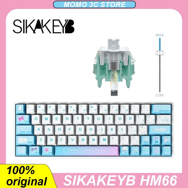 SIKAKEYB-HM66-Mechanical-Keyboard-Wired-Adjustable-Key-Stroke-Magnetic ...