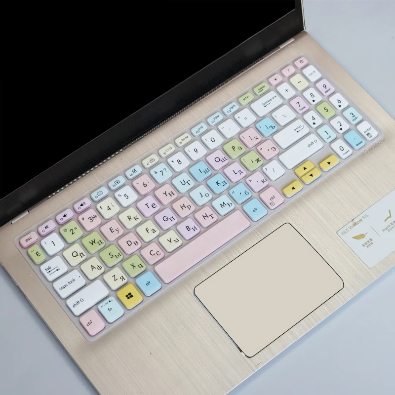 Russian-Korean-French-Thai-German-For-ASUS-VivoBook-15-X515MA-X515JA ...