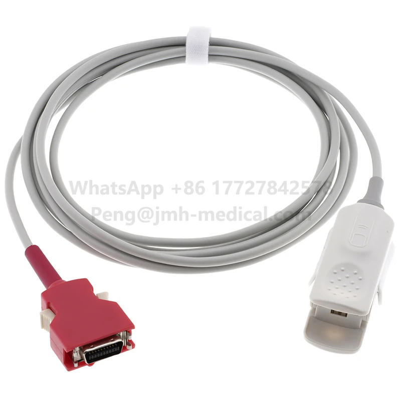 Compatible-With-Spo2-Sensor-of-Physio-Control-Lifepak-15-Monitor-Pulse ...