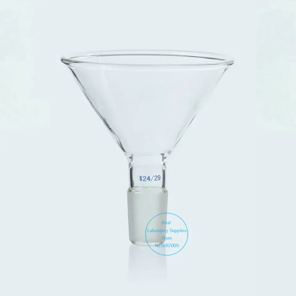 Glass Laboratory Funnel Glass Short Stem Funnel - 50mm Top With 19/22 ...