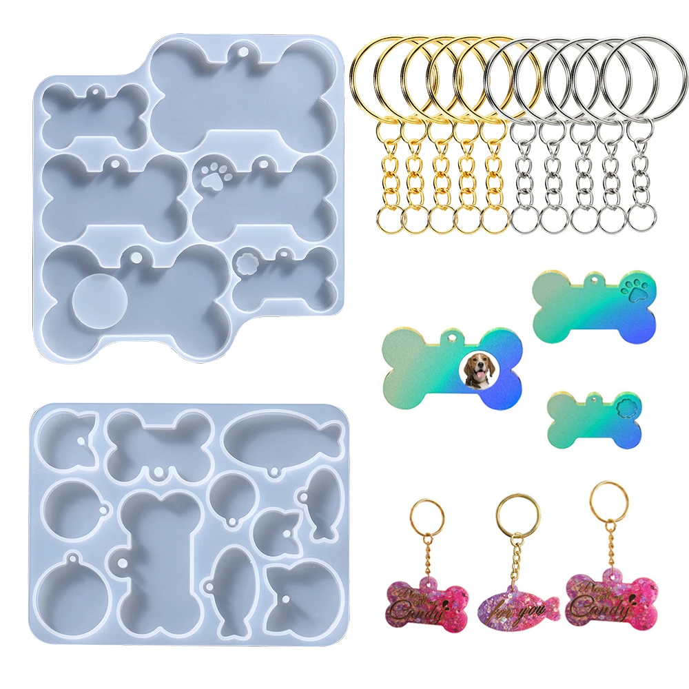 Silicone Molds Epoxy Resin Bone Shape | Silicone Molds Epoxy Resin ...