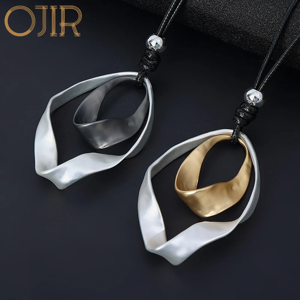 Korean-Fashion-Chunky-Long-Necklace-for-Women-Chokers-New-in-Jewellery ...