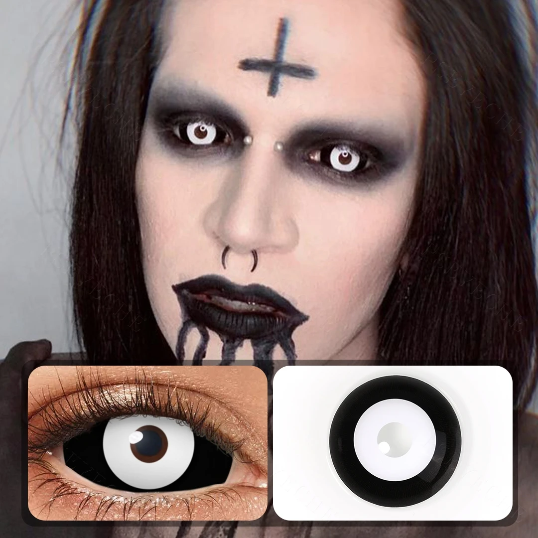 Red Vampire Eye Contacts