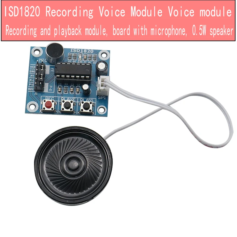 ISD1820 Recording Voice Module Voice Module Recording and Playback ...