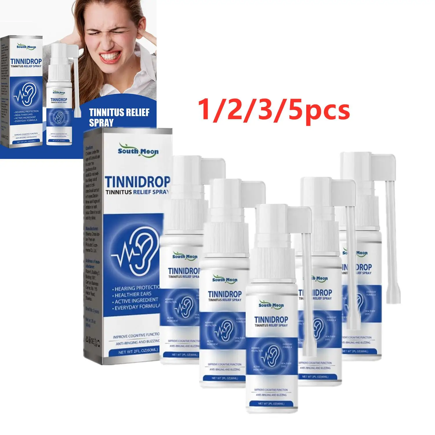 LOT-Ear-Wax-Remover-Spray-Soften-Earwax-Clean-Ear-Canal-Blockage ...