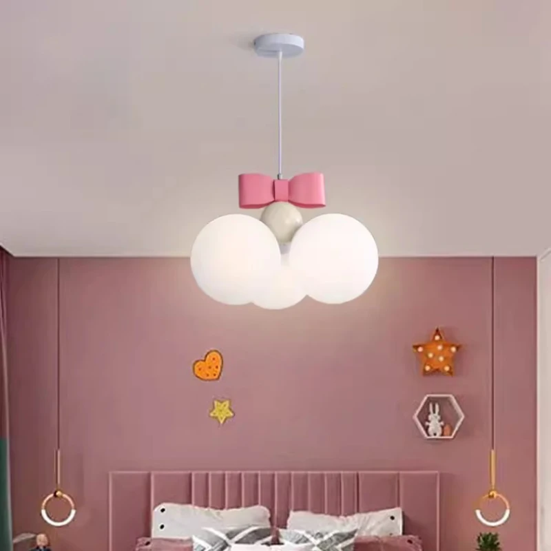 Pink-Bow-Princess-Room-Chandeliers-Cute-Little-Girl-Bedroom-Decor-Lamp ...