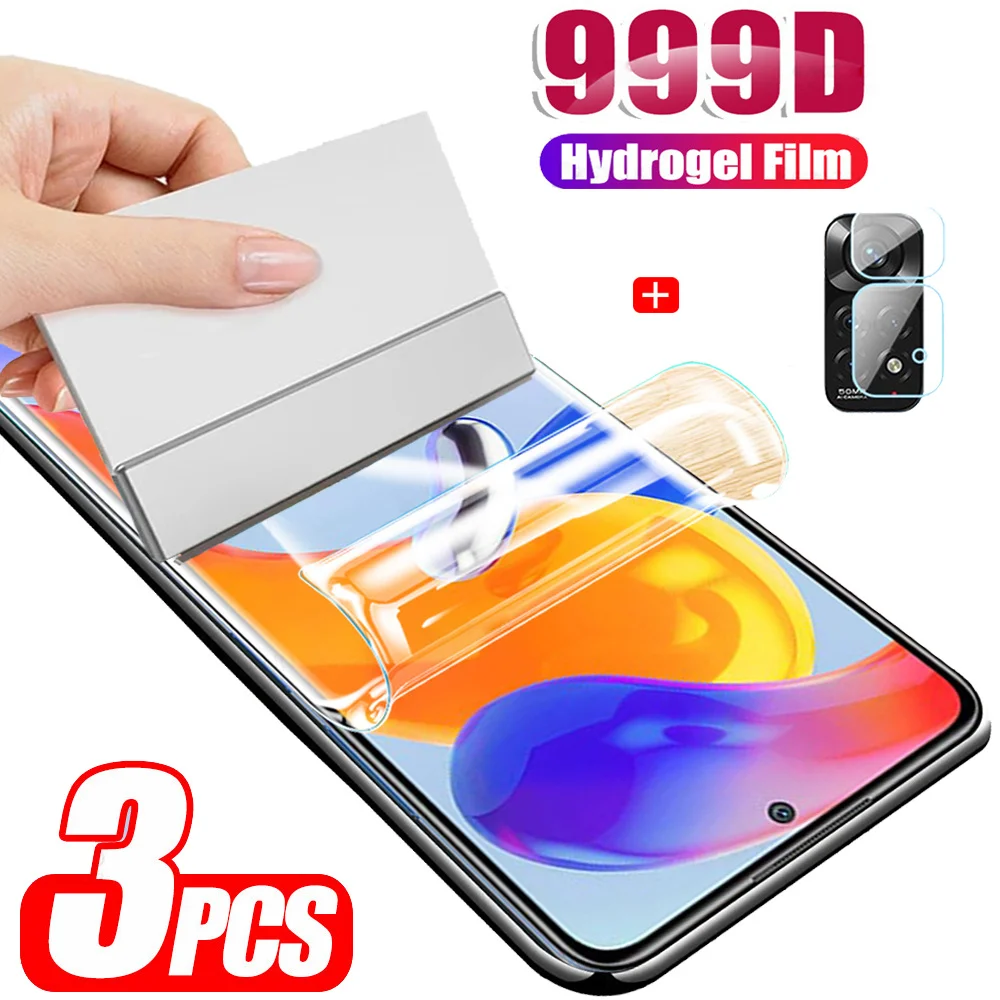 Soft Film Hidrogel Redmi Note 13 10 11 12 Pro Plus Screen Protector For ...