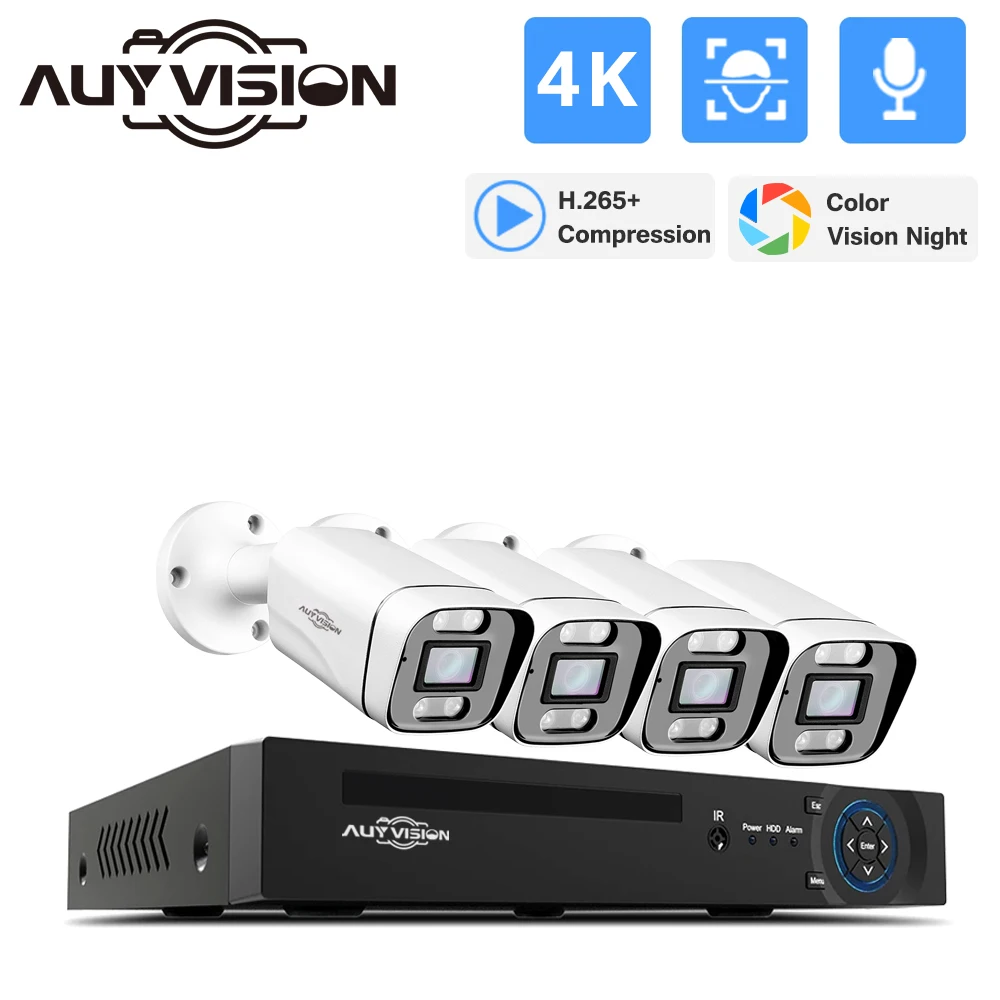 4CH-4K-8MP-CCTV-Security-Camera-System-Home-Video-Surveillanc-Kit-Ai ...