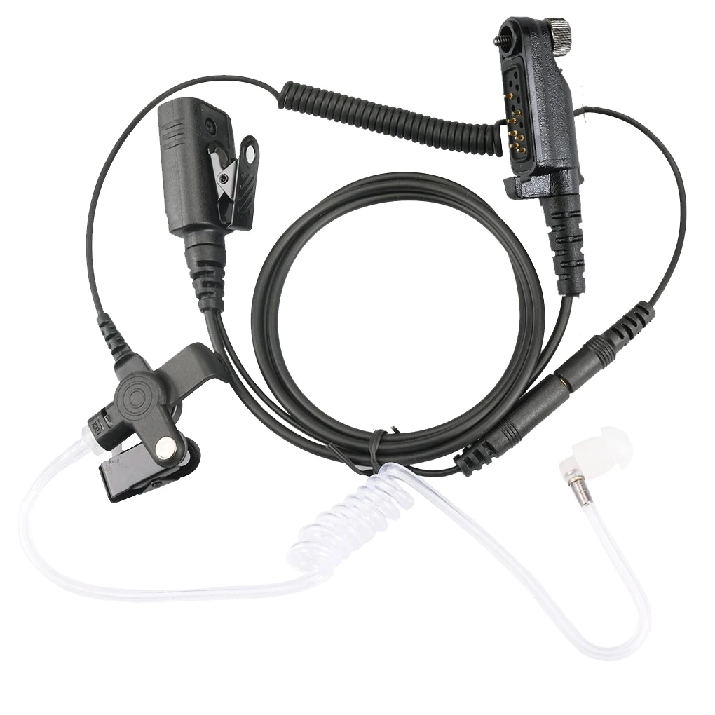 Air Tube Earpiece Headset for Hytera HP780 HP782 HP785 HP786 HP788 ...