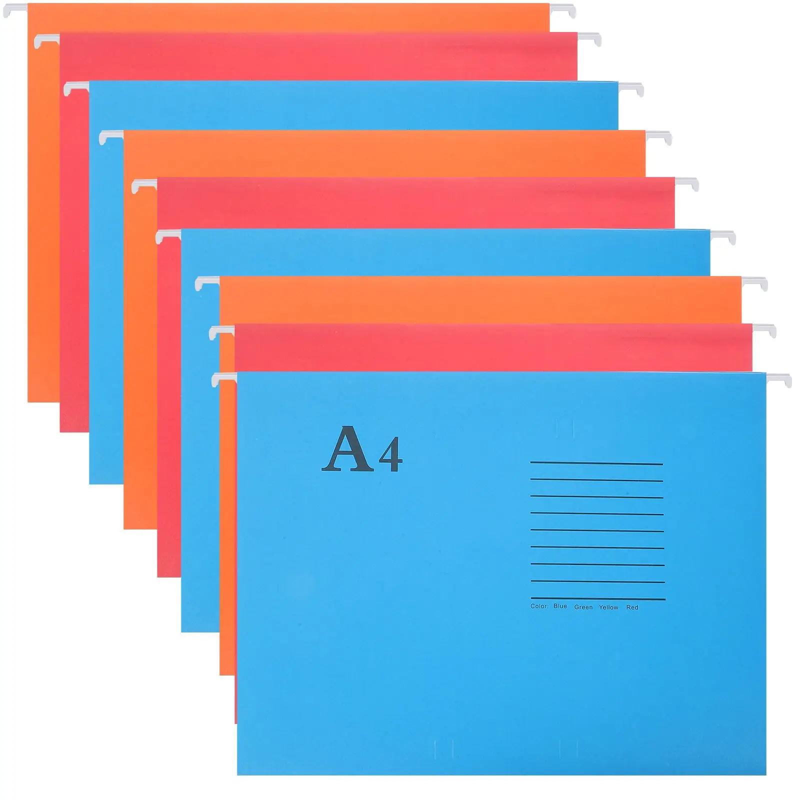 5Pcs-A4-Sized-Suspension-File-Folder-Hanging-File-Holder-Paper-Wear-resistant-Frame-Documents ...