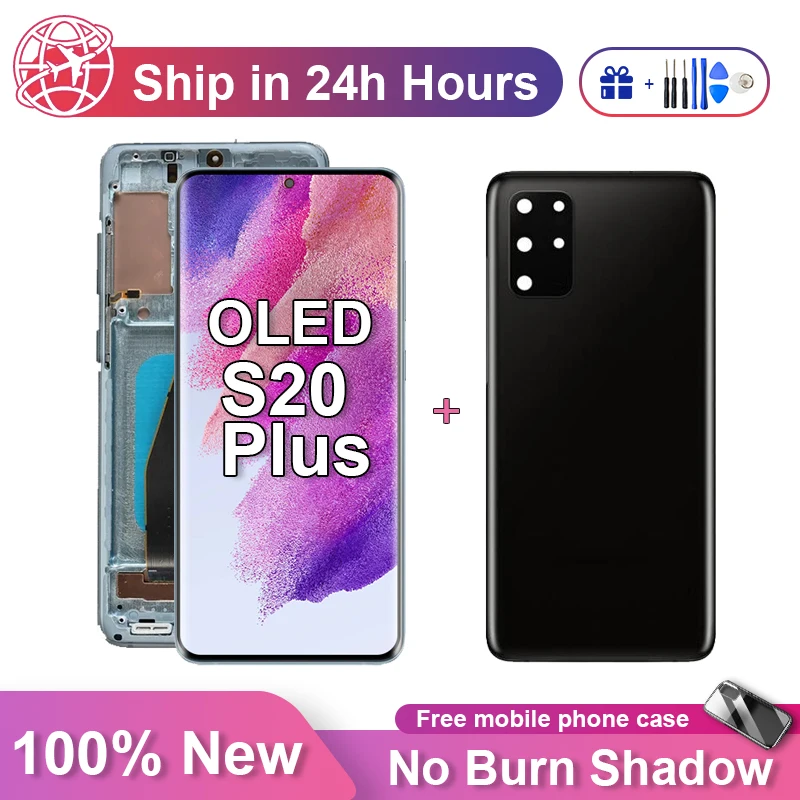 NEW-OLED-LCD-Display-For-Samsung-Galaxy-S20-Plus-lcd-S20PLUS-G985-G985F ...