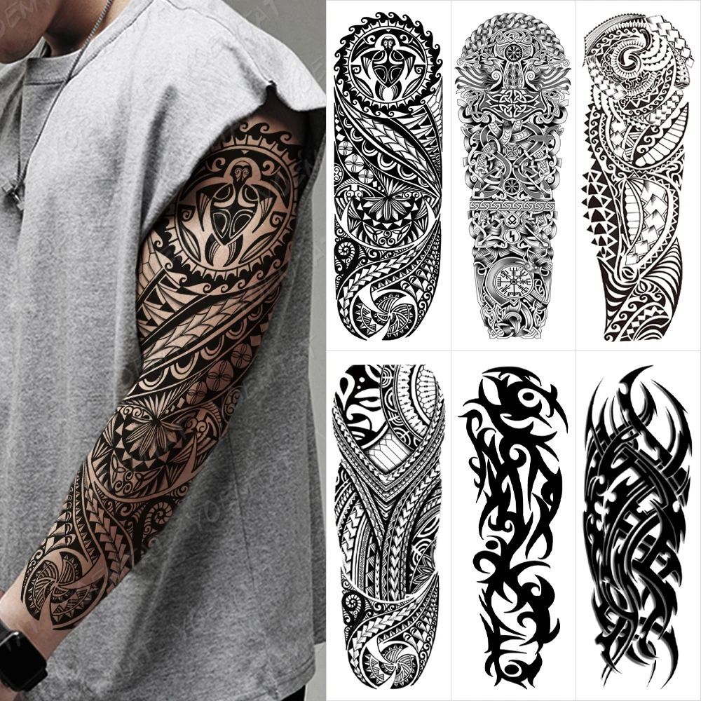 Tribal Tattoos For Men Arms Sleeve
