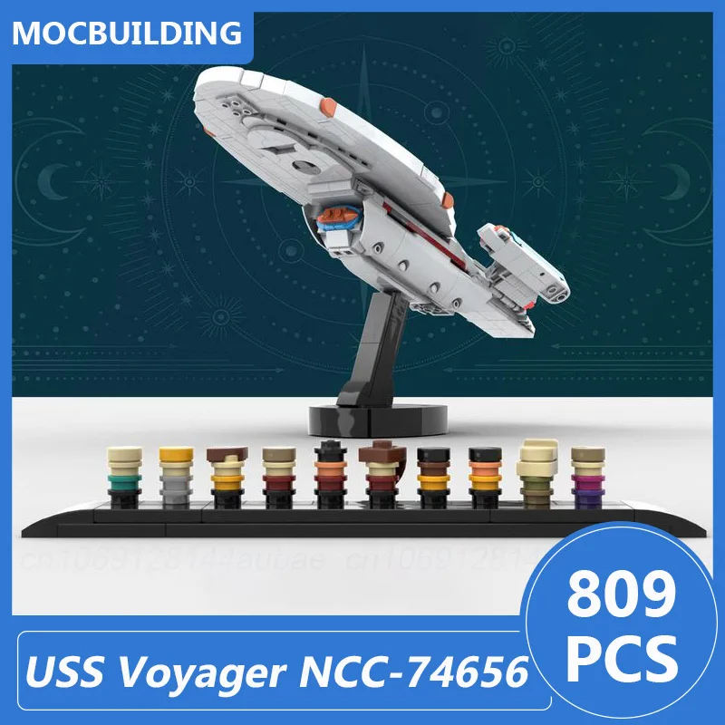 USS-Voyager-NCC-74656-Model-Moc-Building-Blocks-Diy-Assemble-Bricks ...