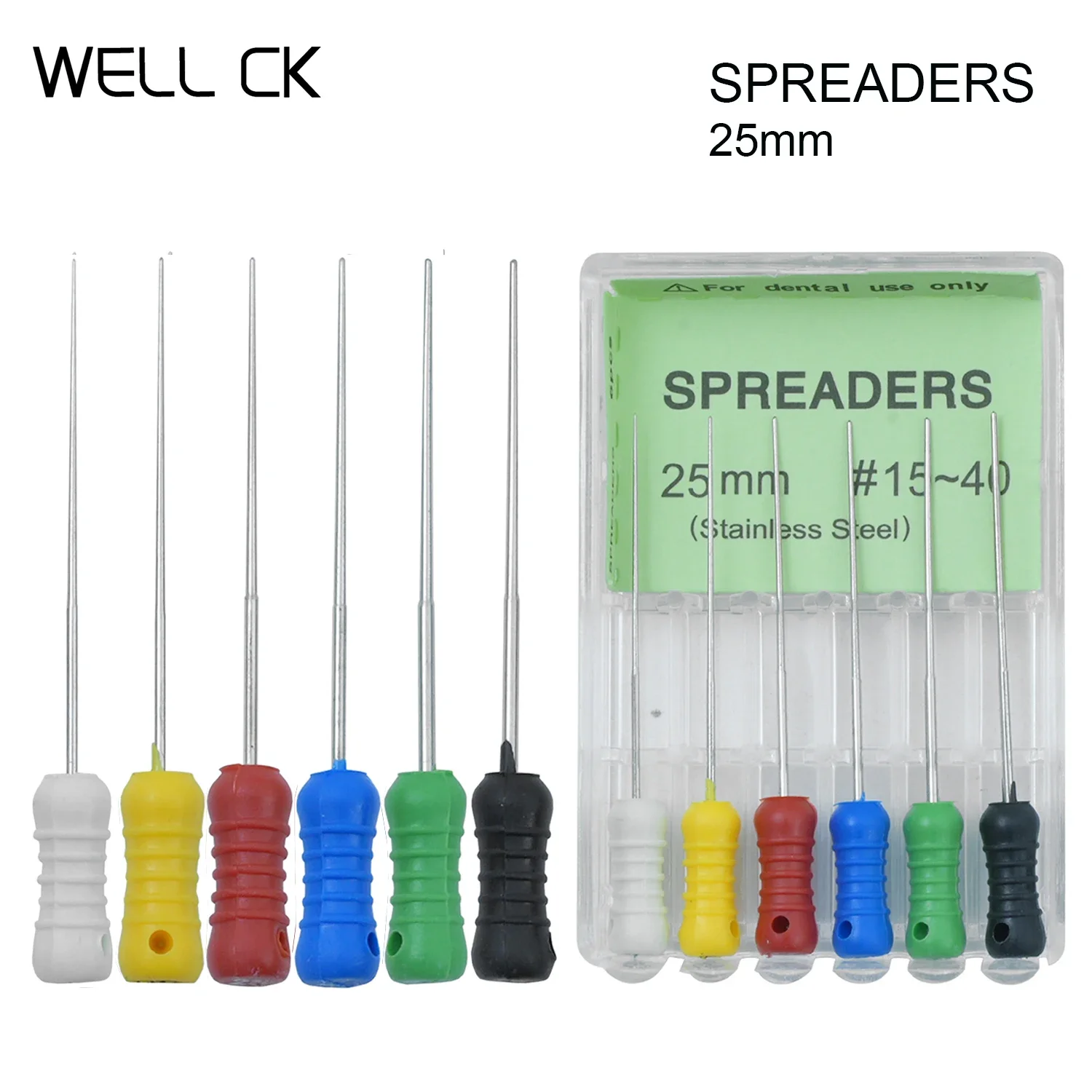 6Pcs-Box-Dental-Endodontic-Spreaders-File-Hand-Use-Stainless-Steel-Root ...