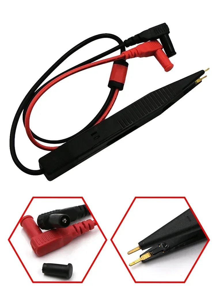 SMD-Chip-Test-Clip-Lead-Probe-Digital-Multimeter-Meter-Tweezer ...