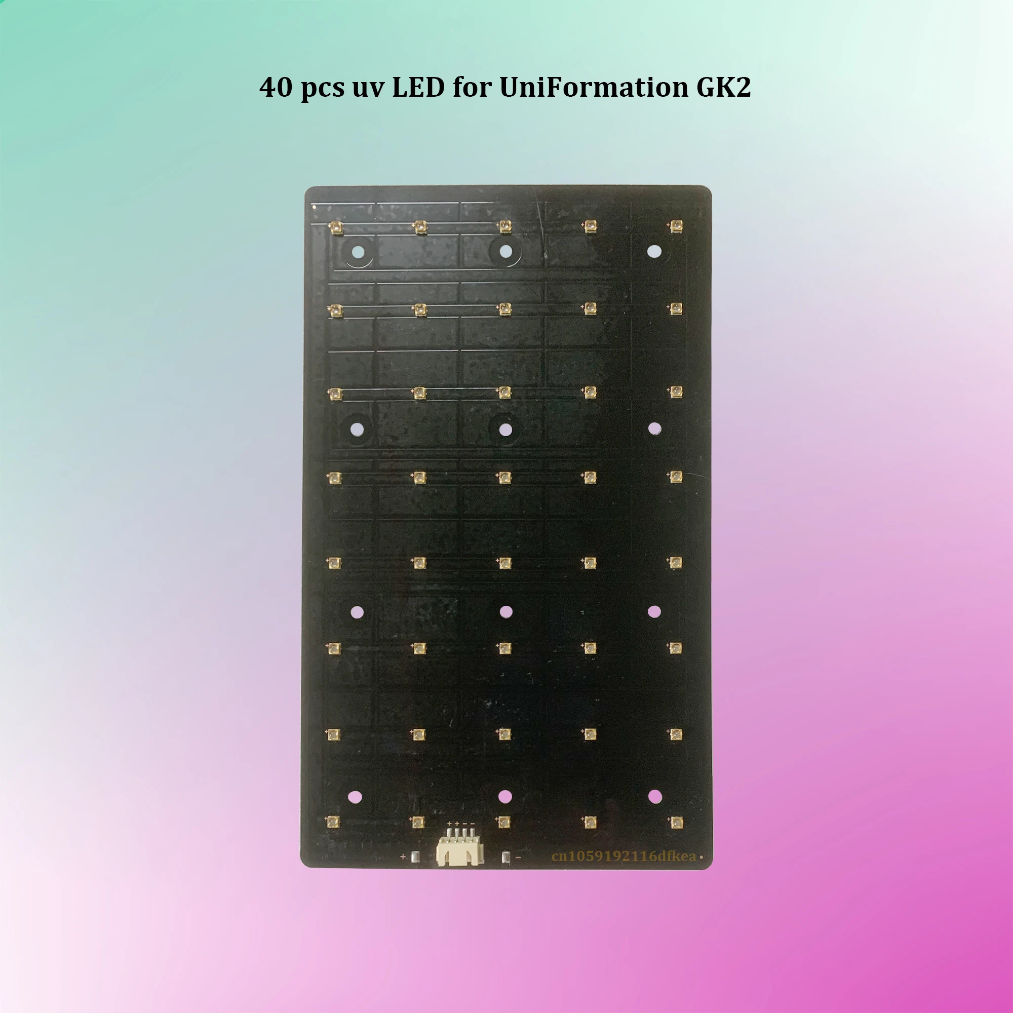 UniFormation GK2 3d printer uv led 385/405nm light Emitting Diode 40pcs ...