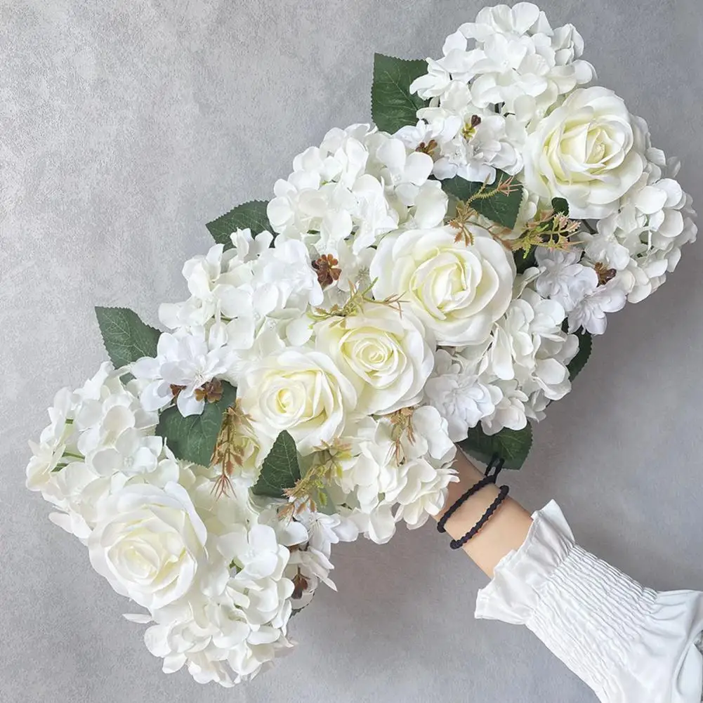 50/52CM DIY Wedding Flower Wall Arrangement Supplies Silk Peonies Rose ...
