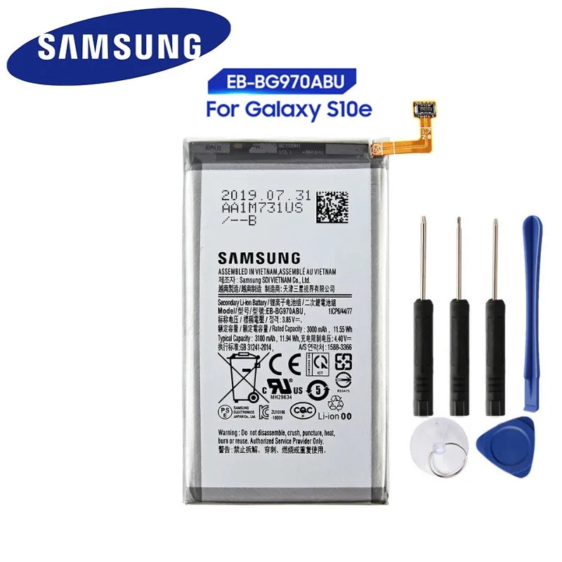 Samsung Original Battery EB-BG970ABU For Galaxy S10e SM-G9700 S10 E ...