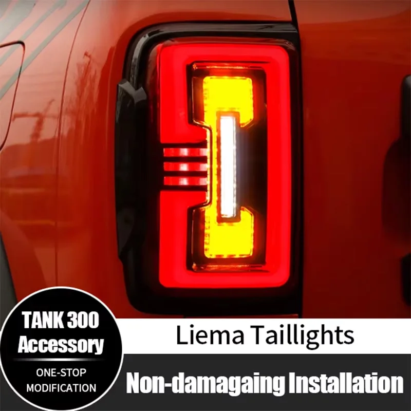 1Pair For GWM Tank 300 Tail Lights High Quality ABS LED Brake Bronco ...
