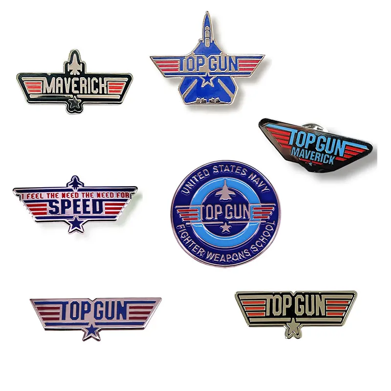 Arma-superior-maverick-lutador-armas-escola-esmalte-pinos-metal-broche ...