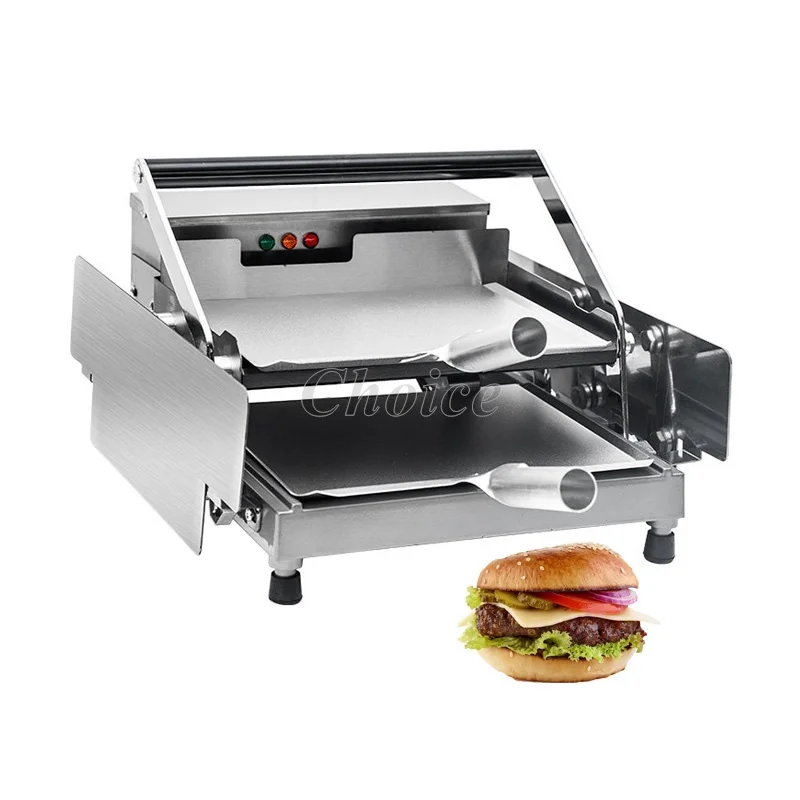 Commercial-Electric-110V-220V-Hamburger-Machine-Bake-Burger-Maker-Bread ...