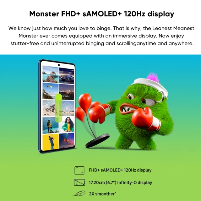 Samsung Galaxy M52 M526bds 5G Smartphone Snapdragon 778G 120Hz Super ...