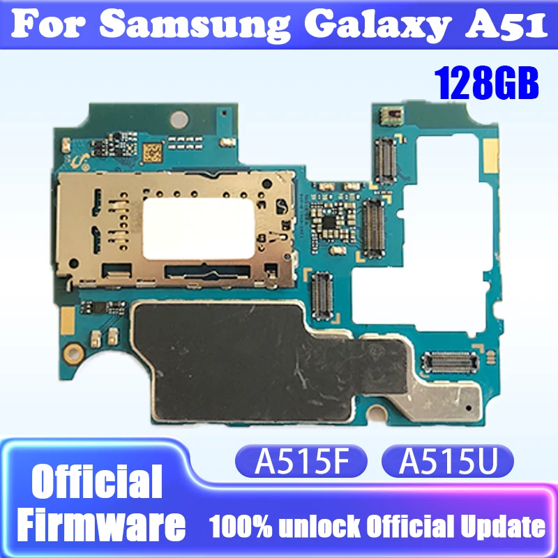 Carte mère 128 go originale débloquée pour Samsung Galaxy A51 A515F ...