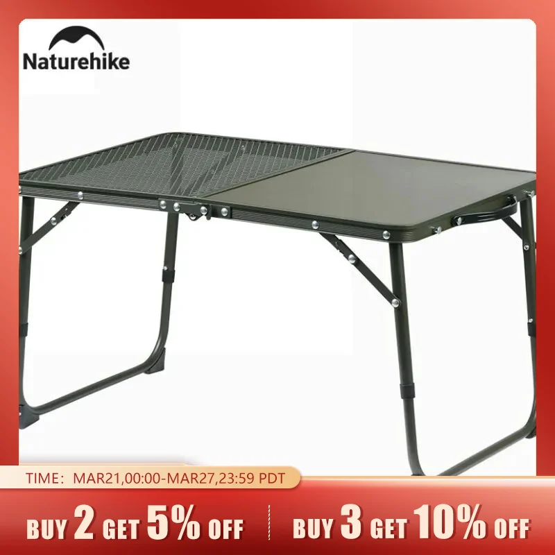 Naturehike-MDF-Camping-Table-Ultralight-Folding-Desk-Table-Height ...