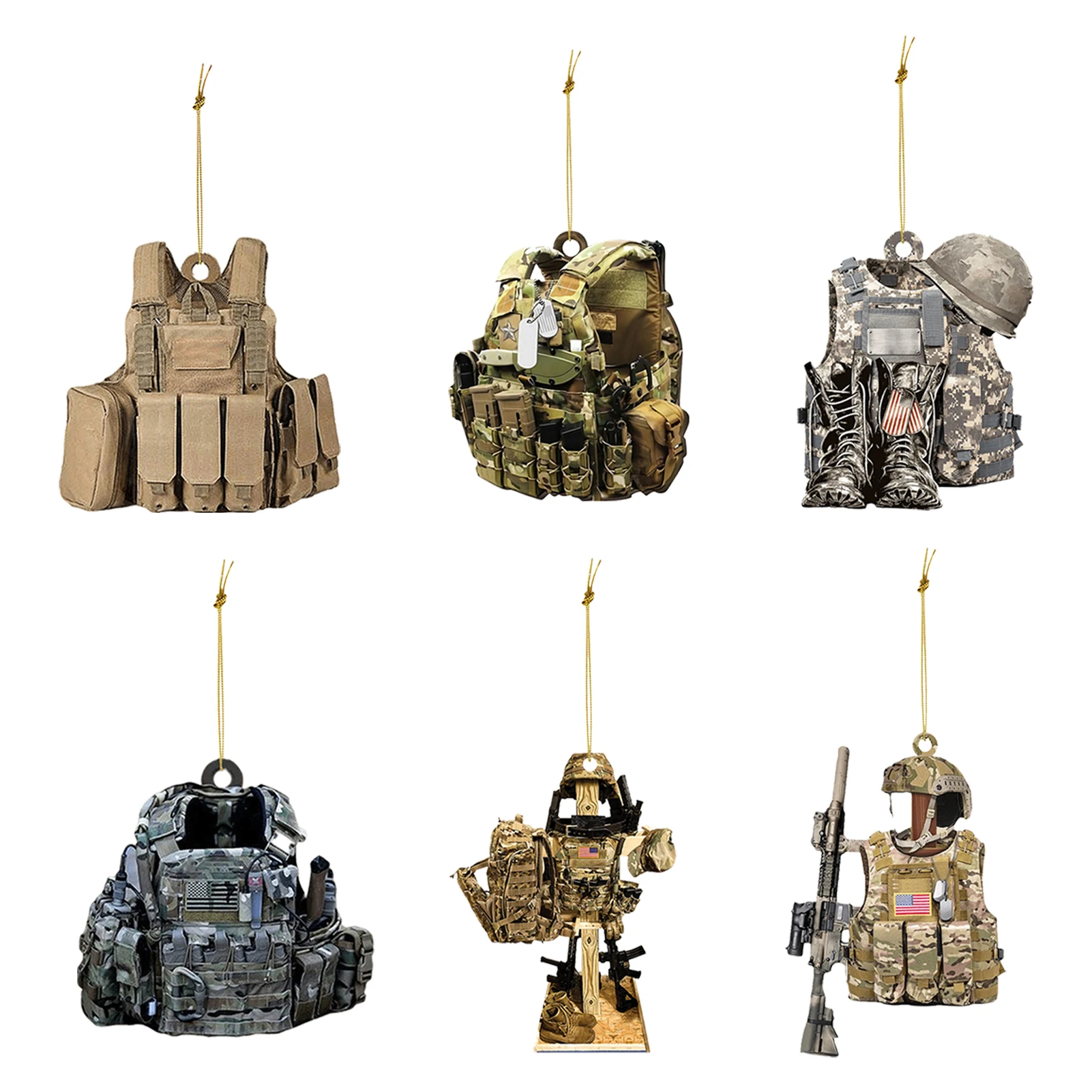 Personalized-Acrylic-Ornament-Military-Ornaments-Decorations-Army ...