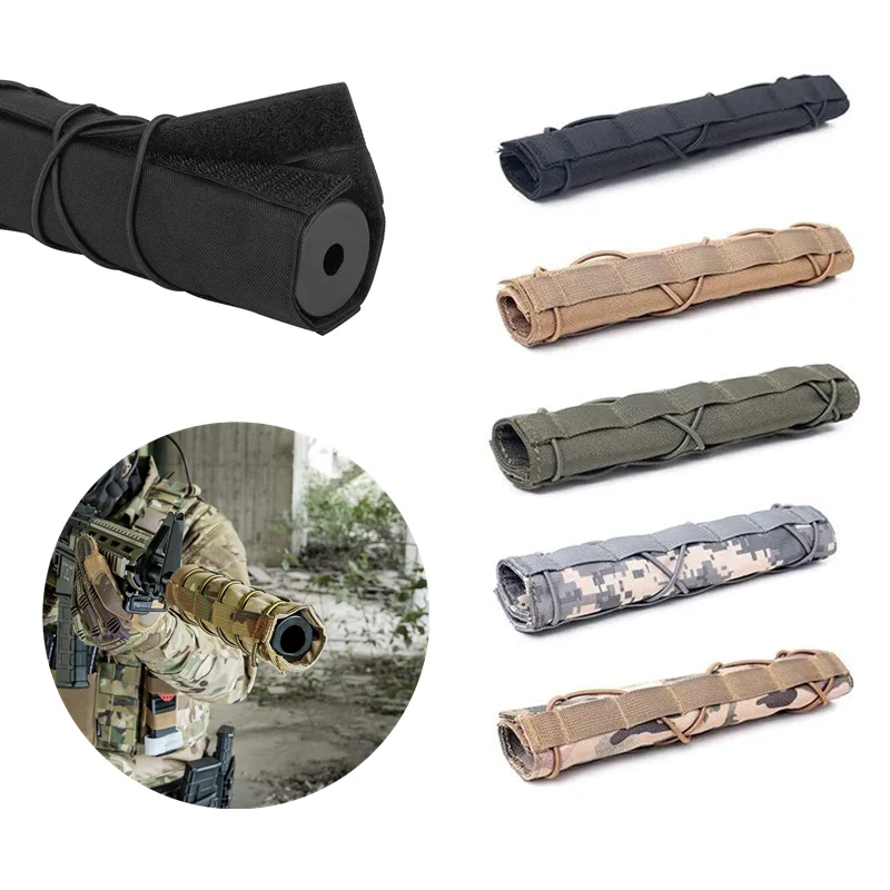 Suppressor Cover Airsoft Silencer Protective Case Quick Release ...