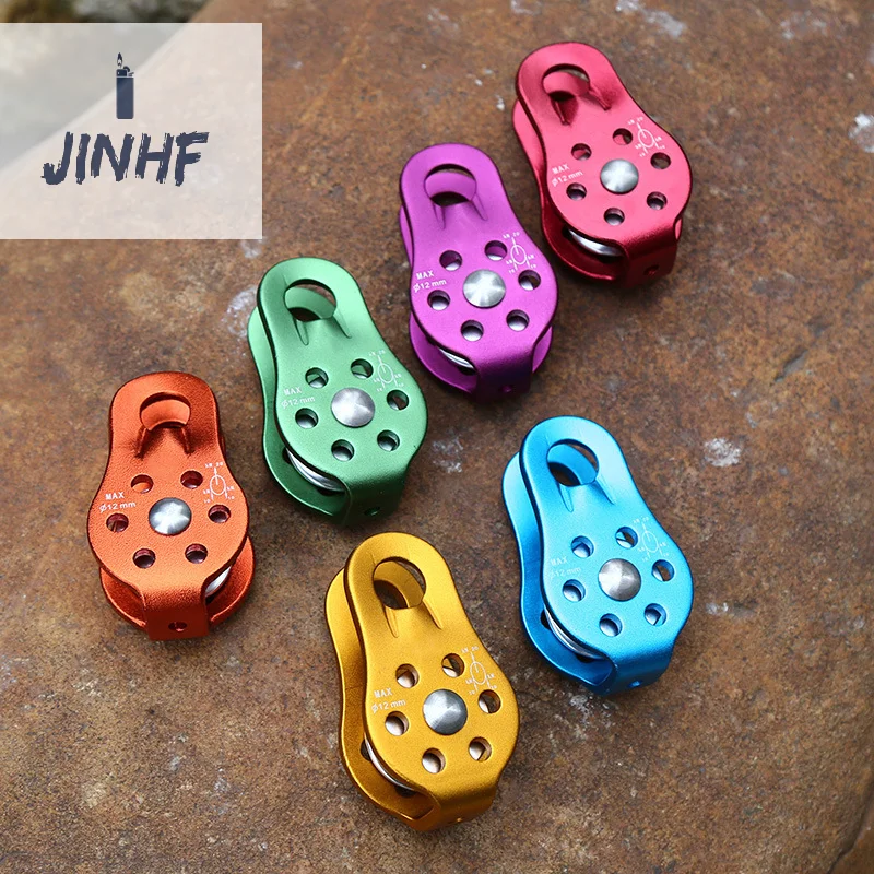 Fixed-Climbing-Pulley-Mountaineering-Pulley-Outdoor-Crossing-Pulley ...