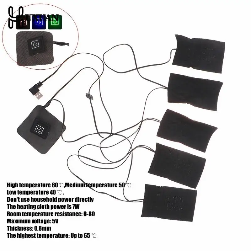 Usb Electric Heating Pads Jacket | Electric Heating Pad Usb Input - Usb ...
