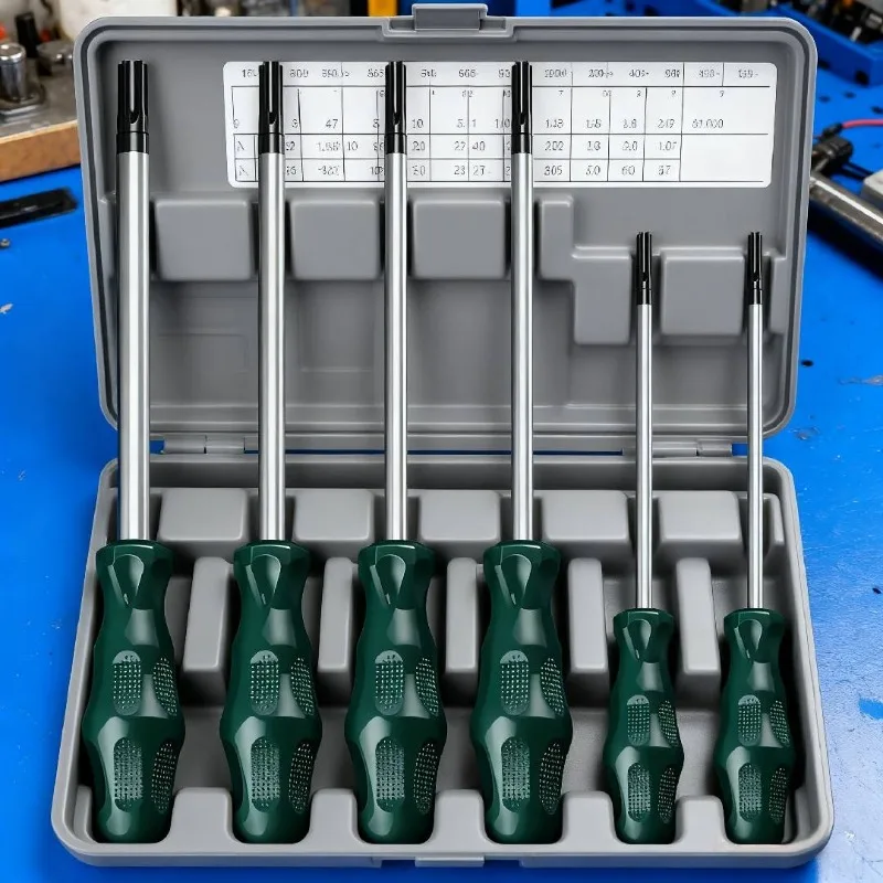Torx Magnetic Screwdriver Set T8 T10 T15 T20 T25 T27 T30 T40 ...